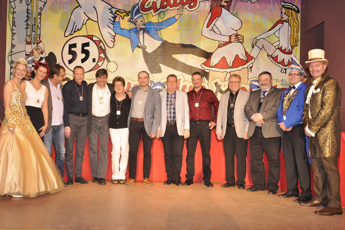 55. Session des Carnevalsclub Molbitz e.V.